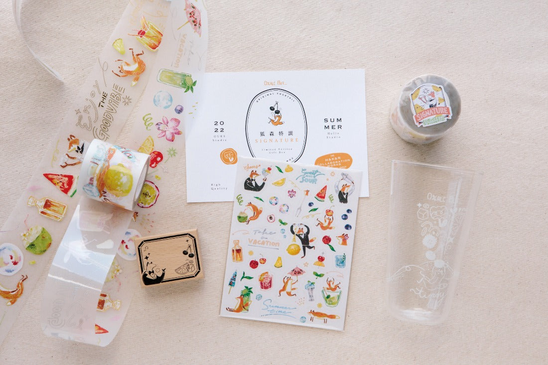 OURS x Hello Studio Sticker – Journal Station