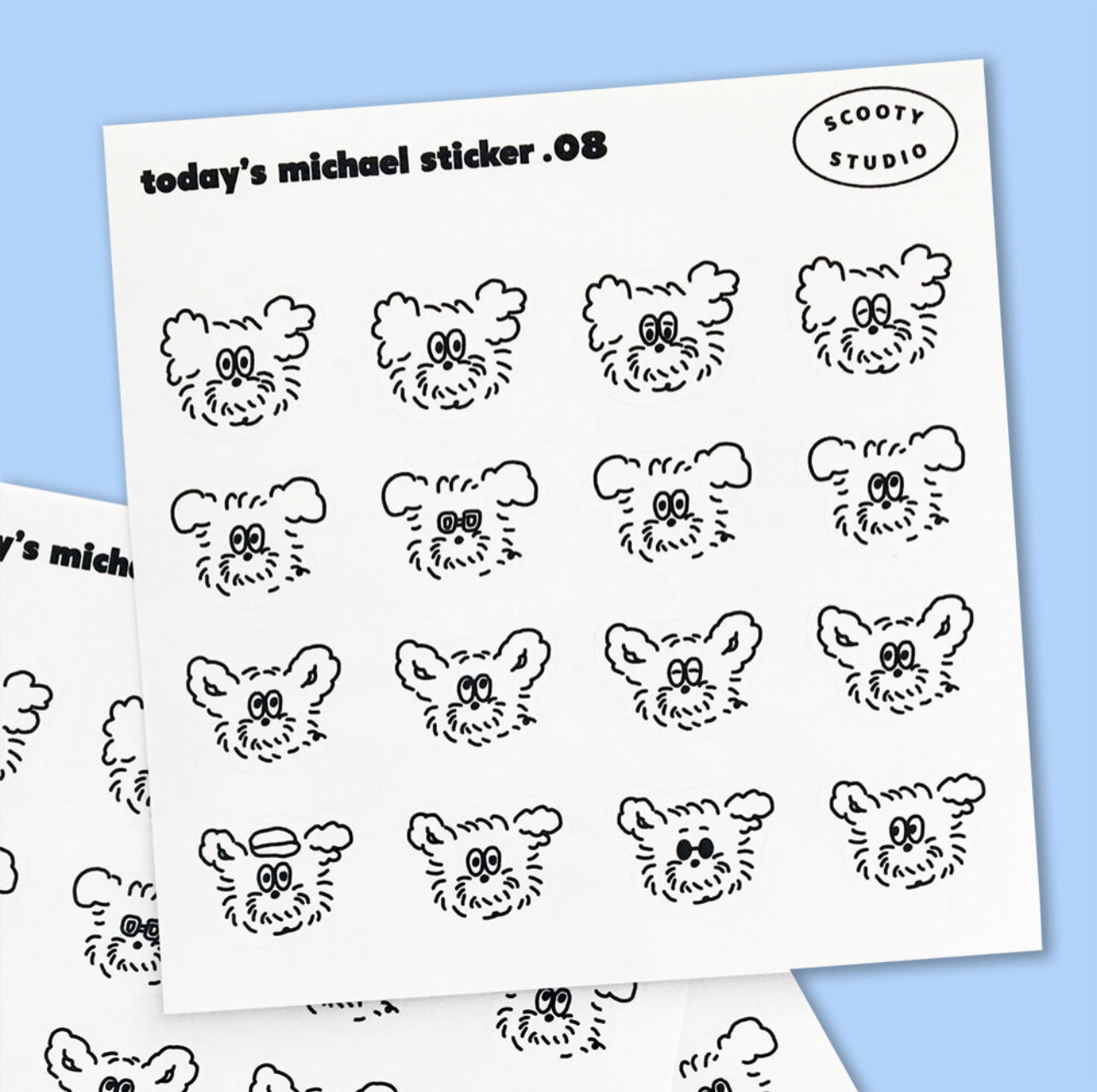 Scooty Studio Today's Michael Sticker | 08 – Journal Station