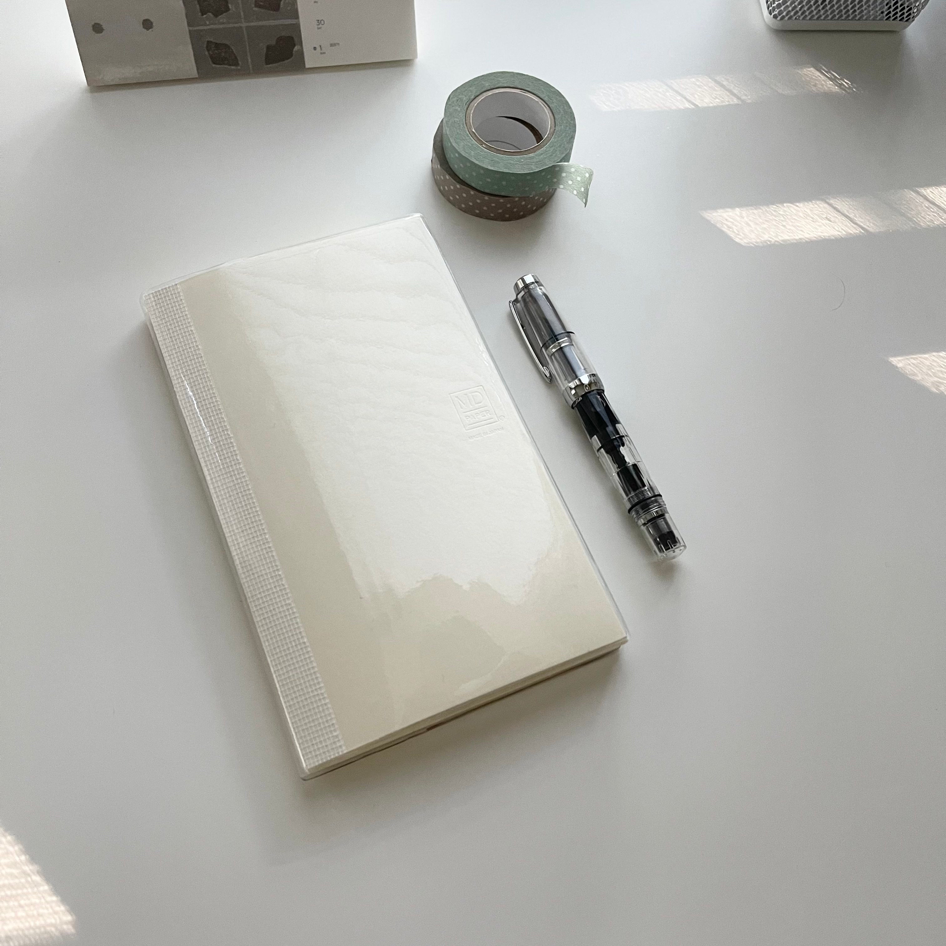 MIDORI Clear PVC Notebook Cover // 3 Sizes – Journal Station