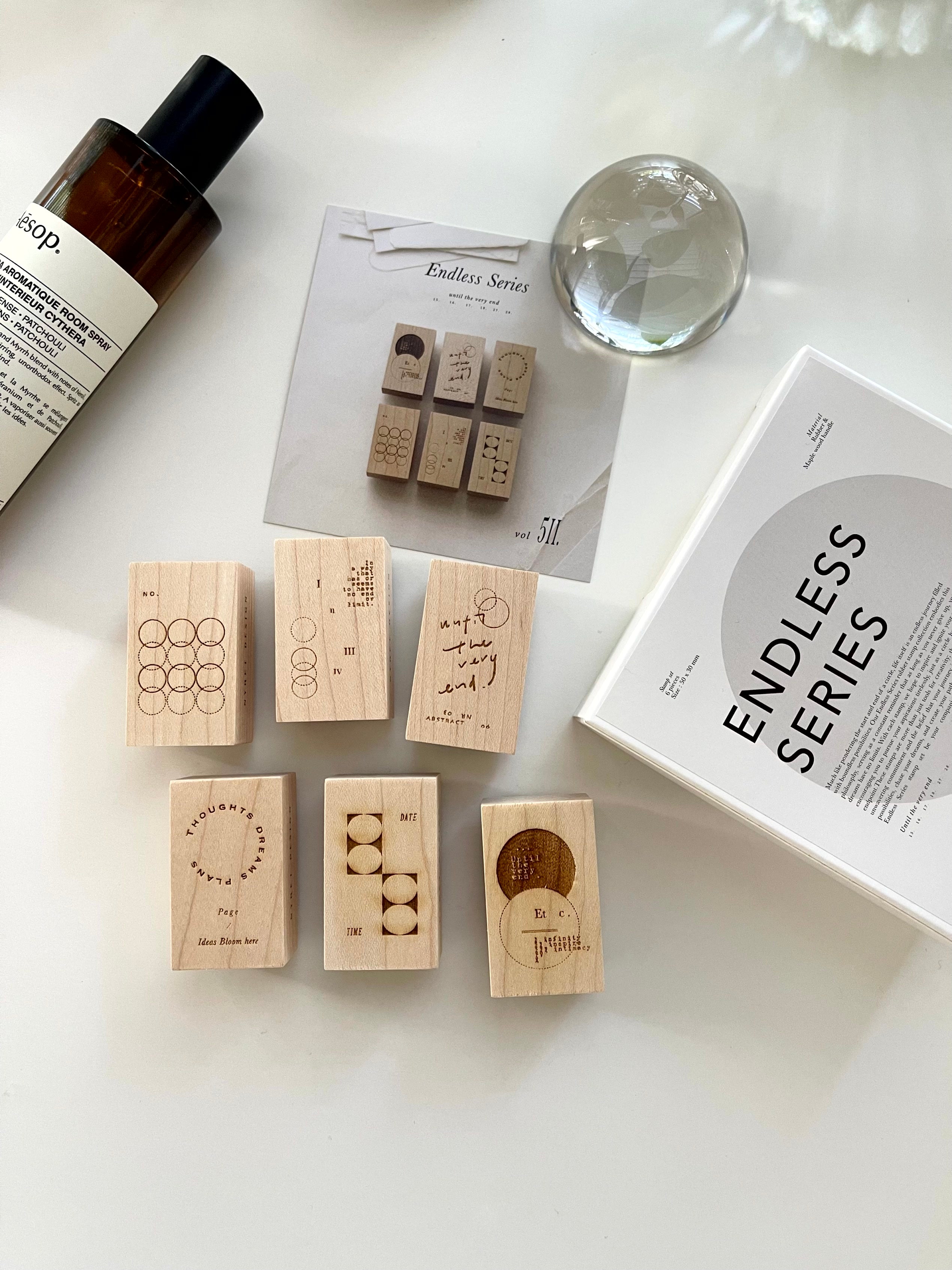 Nyret Vol. 5.II Endless Series Rubber Stamps – Journal Station