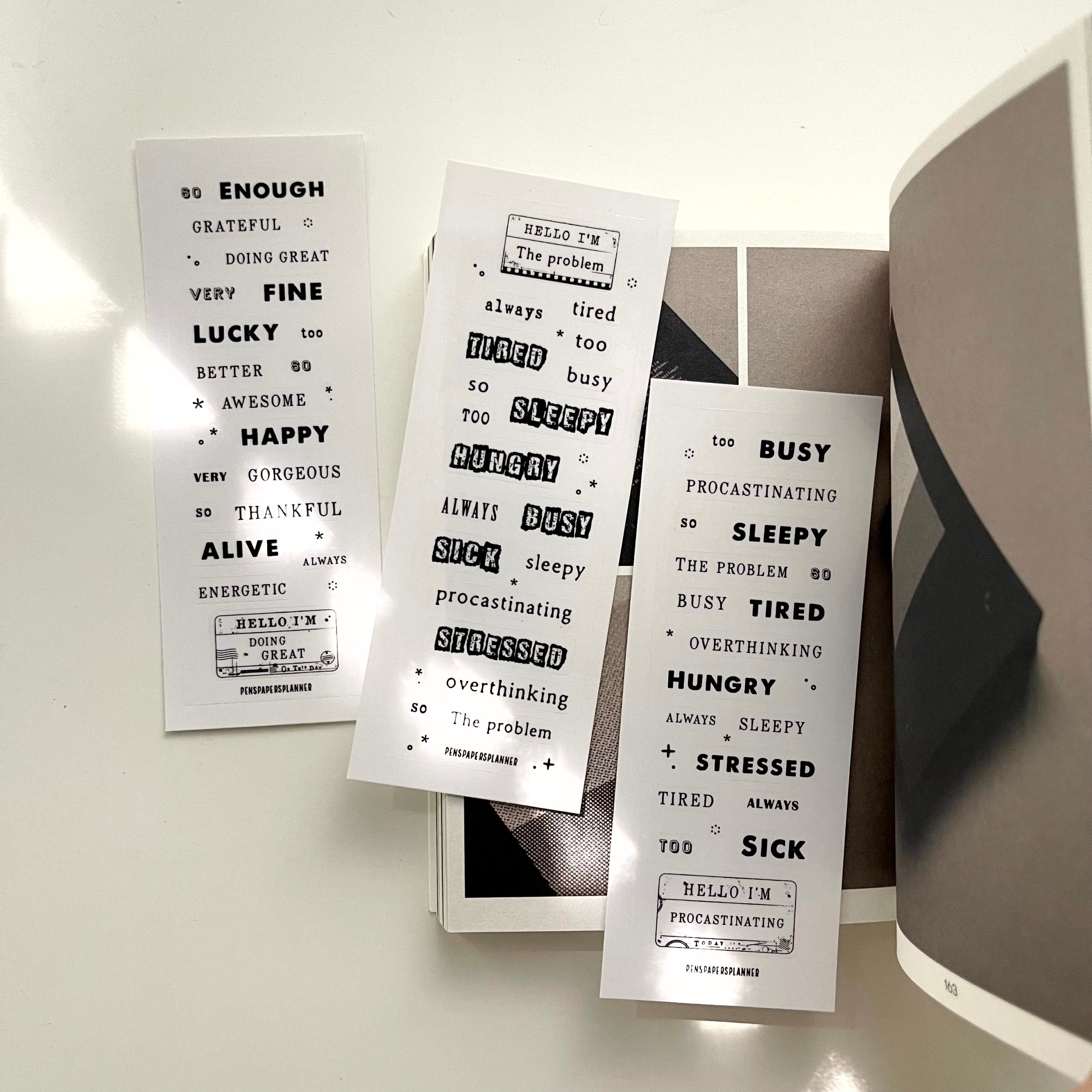 Stickers – Journal Station