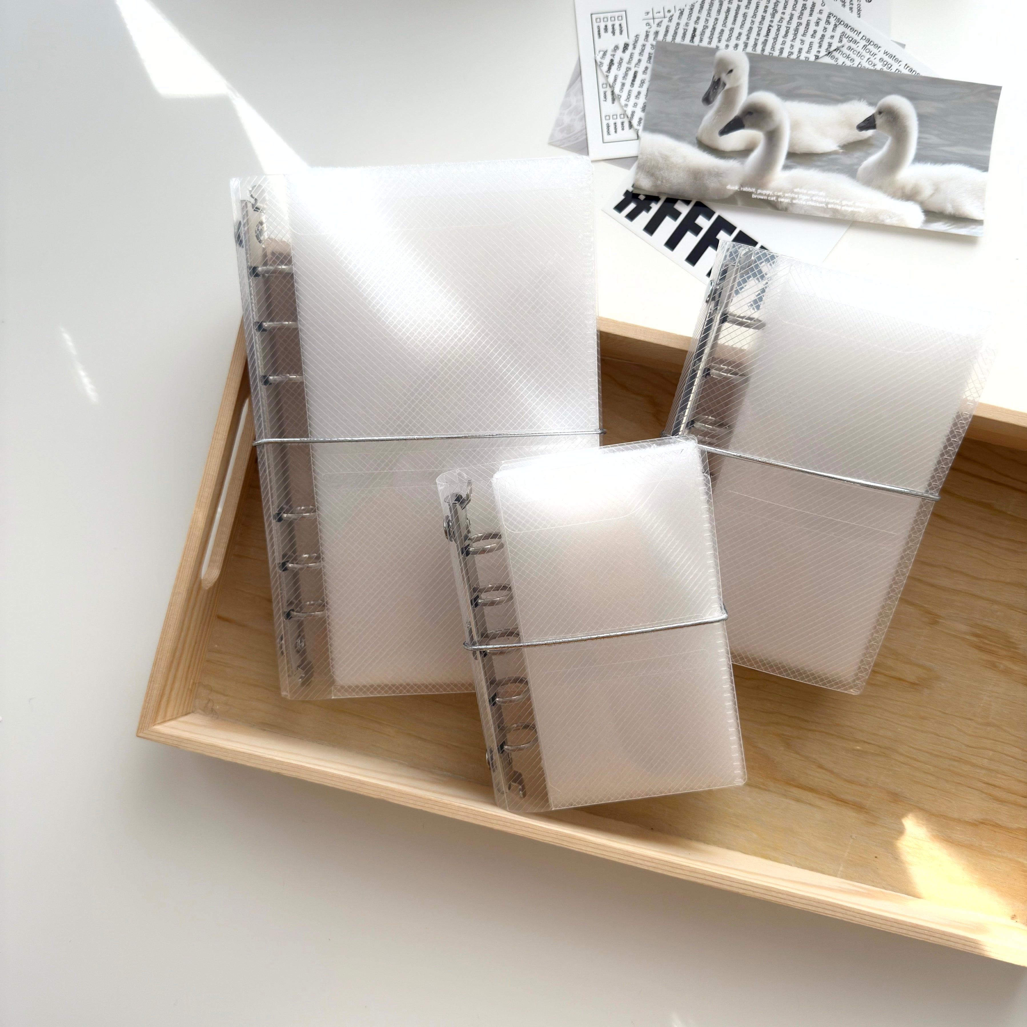 Tri-fold PVC Ring Journal Cover / 3 sizes – Journal Station