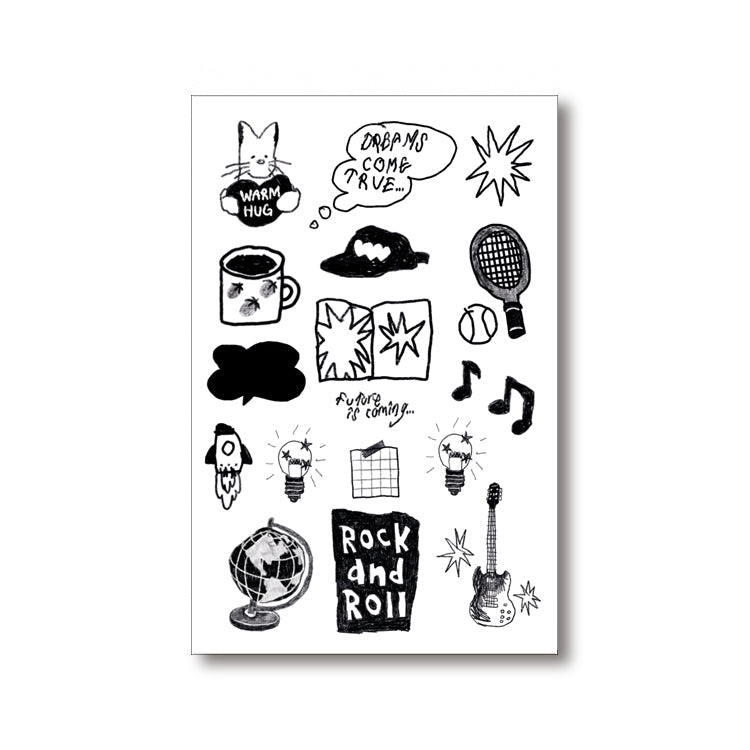 Jeongo Innerside Rock n’ Roll Sticker – Journal Station