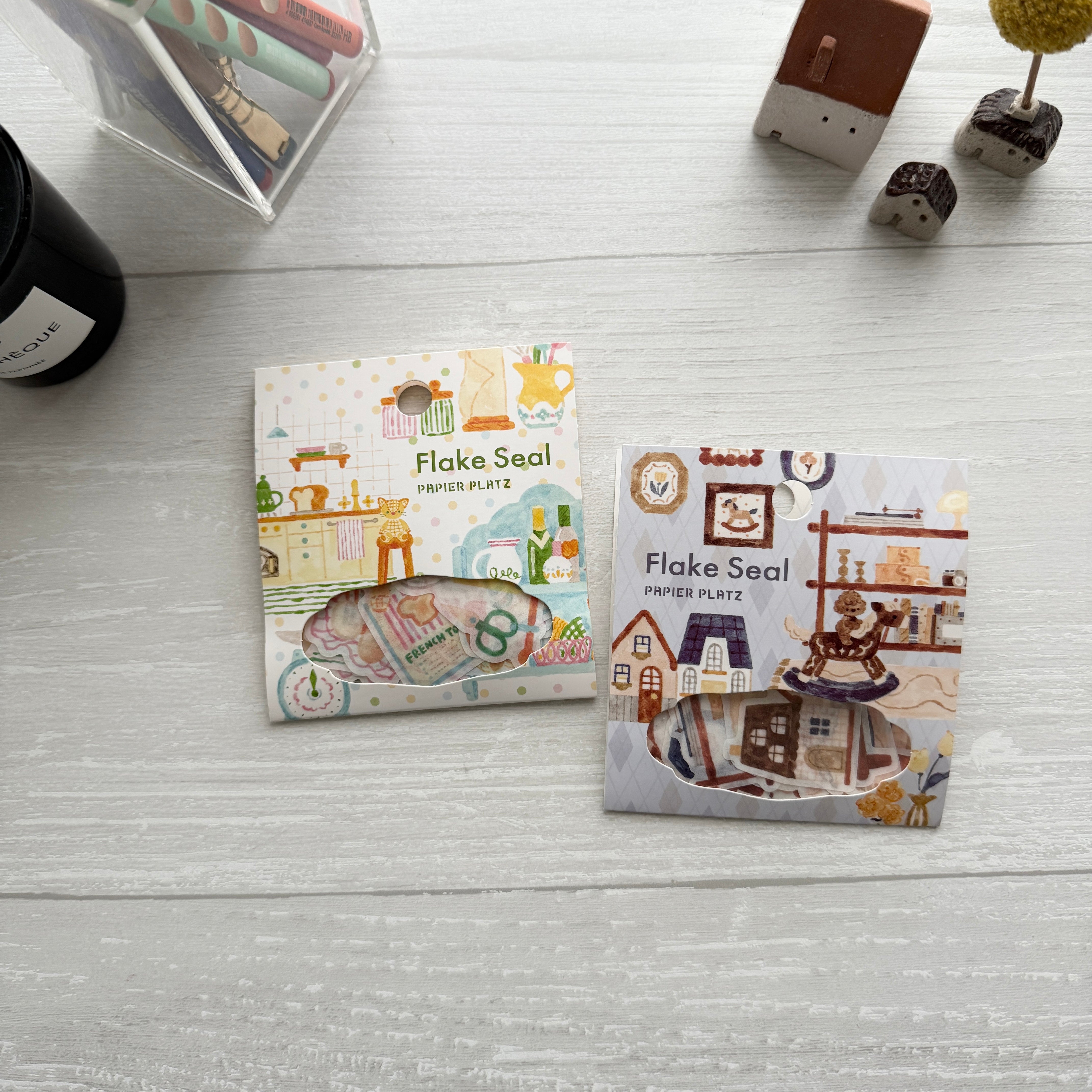 Nakauchi Waka Flake Sticker Pack / 2 Designs – Journal Station